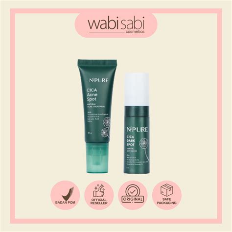 Jual NPURE Spot Treatment Cica Acne Spot Dark Spot Eraser Shopee
