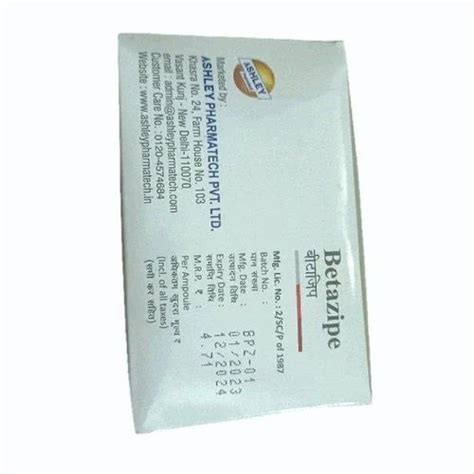 Betamethasone Sodium Phosphate Injection IP At Rs 195 Piece Betjec In