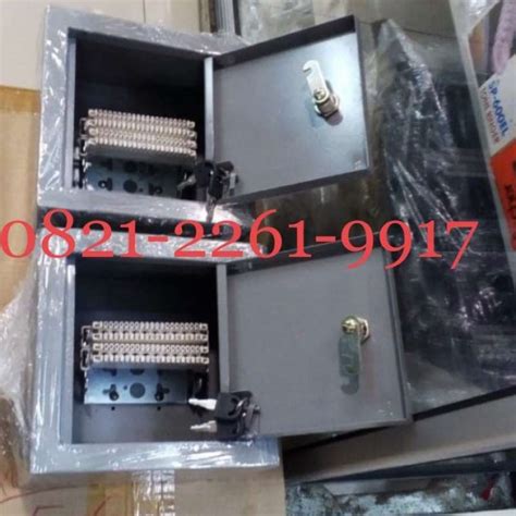 Promo 1 Set Box Mdf 20 Pair Terminal Box Lsa Box Telpon Bmf