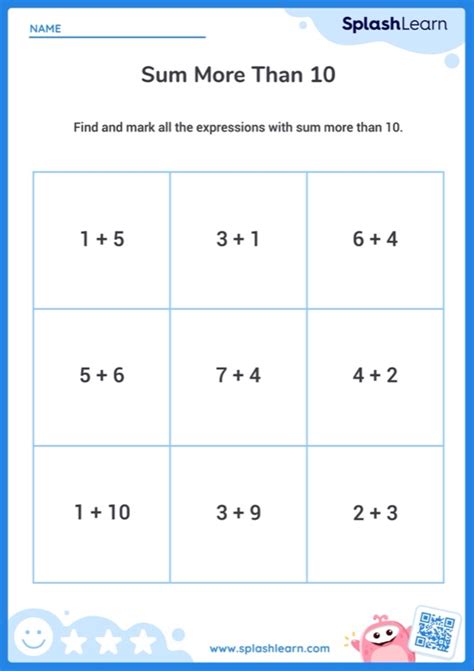 Number Sense Worksheets For 2nd Graders Online Splashlearn