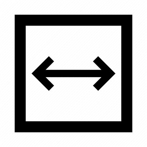 Expand Horizontal Resize Vector Width Icon Download On Iconfinder