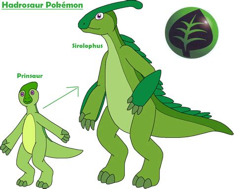 Hadrosaur Pokemon By Mcsaurus On Deviantart