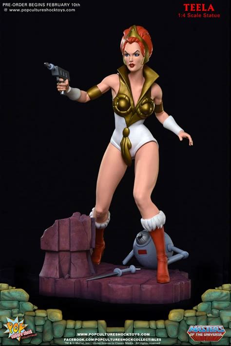 Motu Teela Statue Images And Pre Order Info The Toyark News