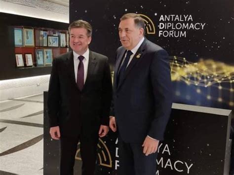 Додик на Дипломатском форуму у Анталији Састанак са Лајчаком ФОТО