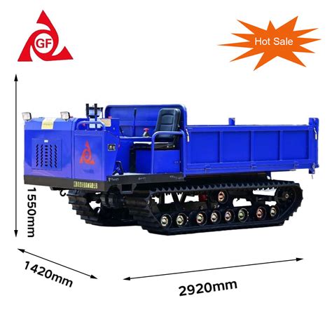 High Quality 3000kg Crawler Loaders Construction Application Track