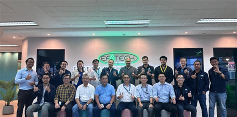 Pttep Team Visit Eftech Digital Centre Eftech