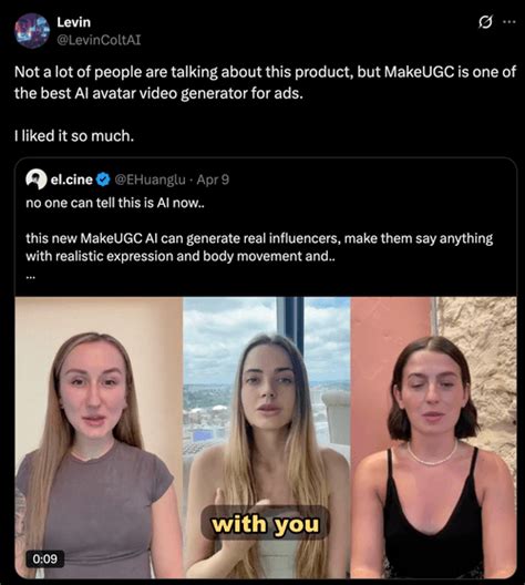 Create Ai Ugc In Minutes Makeugc