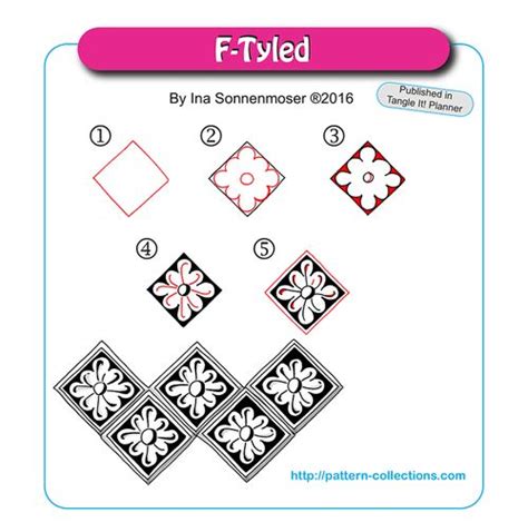 Grid Based Patterns Zentangle Patterns Zentangle Tangle Patterns