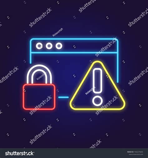 Blocked Access Web Page Linear Icon Stock Vector Royalty Free 1942275655 Shutterstock