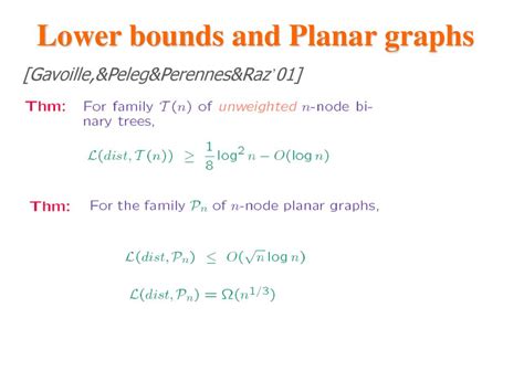 distance and routing labeling schemes in graphs ppt download