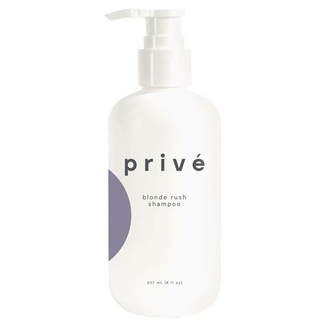 Prive Blonde Rush Shampoo | Beauty Care Choices