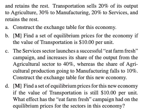 Solved Be Sure To Show All Row Operations For Parts B And D Chegg
