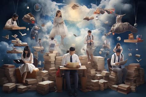 Premium Ai Image Group Projects And Teamwork