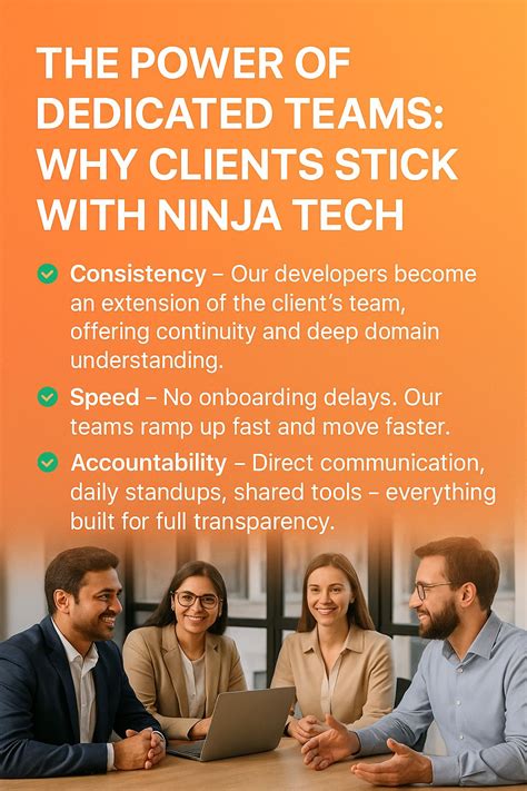 dedicateddevelopers techoutsourcing softwaredevelopment ninjatech