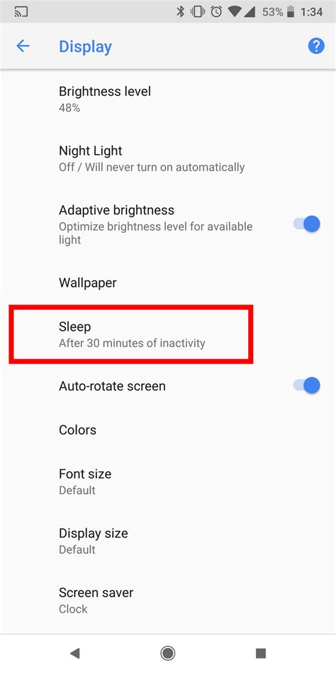 How To Change The Screen Timeout Period On Google Pixel 2 And 2 XL