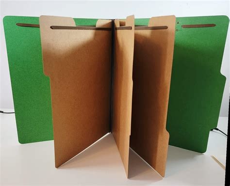 Amazon Com 25 Pack Of 8 Part Section 3 Divider Classification Folders 2 5 Tabs Letter Size