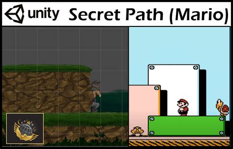 secret path hide behind objects mario r unity tutorials