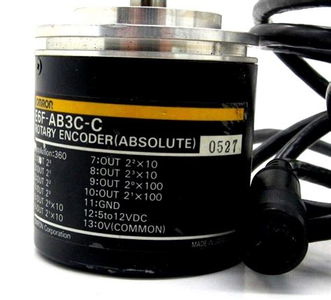 New Omron E6f Ab3c C Rotary Encoder E6fab3cc Sb Industrial Supply Inc