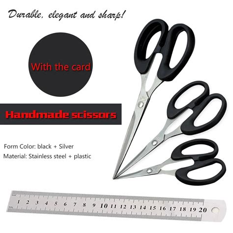 1pcs Diy Scissor Tool Durable Stainless Steel Household Scissors Office