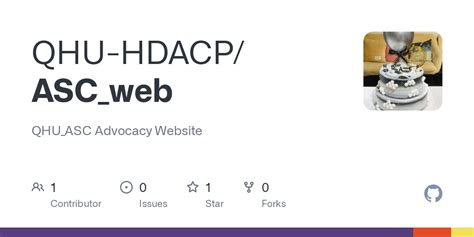 Github Qhu Hdacpascweb Qhuasc Advocacy Website