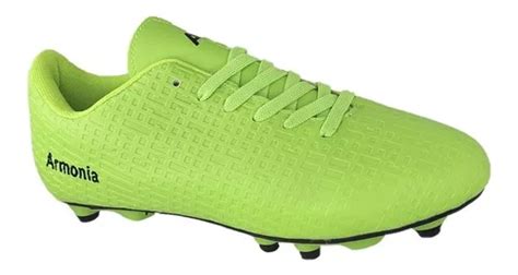 Zapato Futbol Adulto Full Grass Comodos Verde 3189 Cuotas Sin Interés