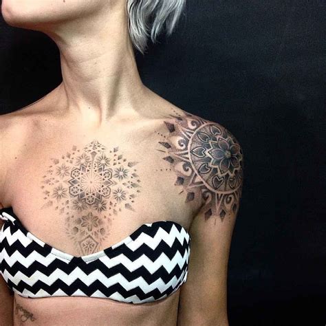 Mandala Tattoo Shoulder