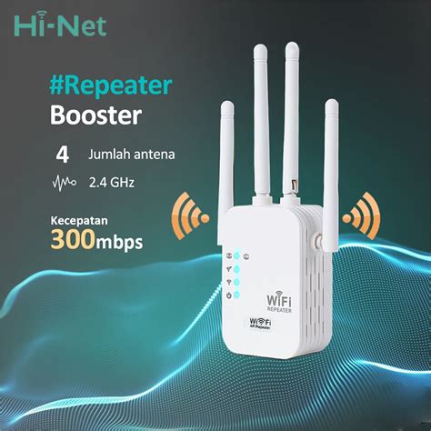Jual Hi Net Router Wifi Repeater Mbps Wireless Extender Antena