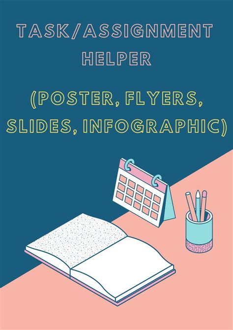 Task Assignment Helper Poster Slides Infographic Services