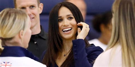 Meghan Markles Straight Hair The Duchess Of Sussex Debuts A New
