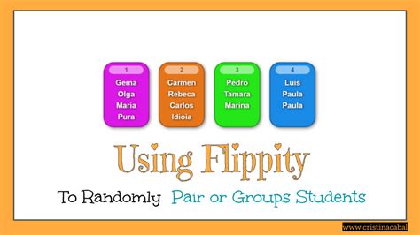 Flippity Random Name Picker Random Name Generator Tcea Technotes
