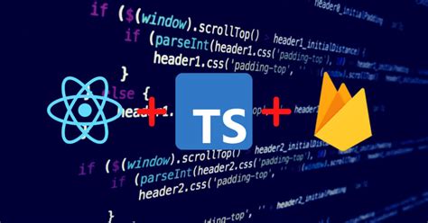 React TypeScript Firebase Thilog