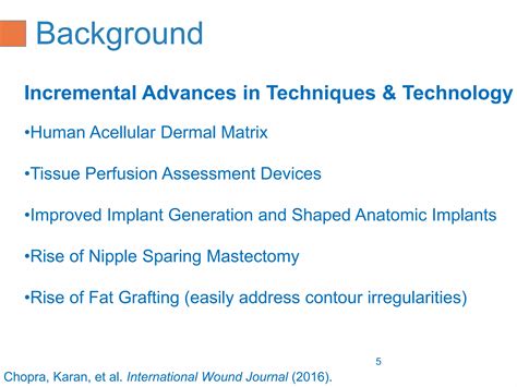 Direct To Implant Prepectoral Breast Reconstruction Pptx