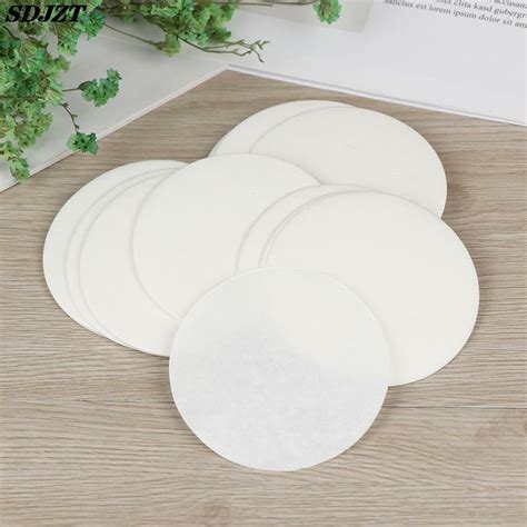 실험실 정성 필터 종이 원형 속도 빠른 필터 깔때기 필터 종이 100 개 7cm 학교 및 교육 용품