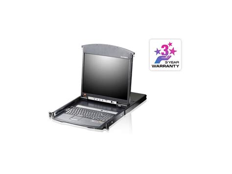 Aten KL1508AiM - 8-Port Cat5 Dual Rail 17" LCD KVM over IP Switch with ...
