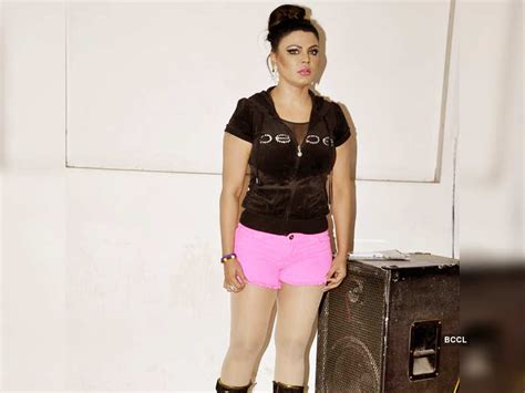 Rakhi Sawant Captured On Camera During Dance Rehearsals For Her New