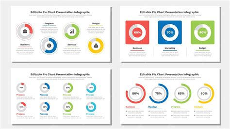 Premium Vector Pie Chart Infographic Presentation Template