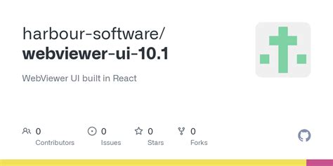 Github Harbour Softwarewebviewer Ui 101 Webviewer Ui Built In React
