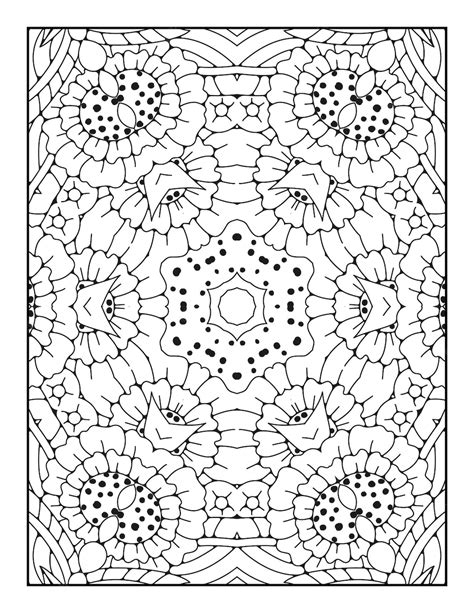 Premium Vector Mandala Coloring Page For Adults And Hand Drawn