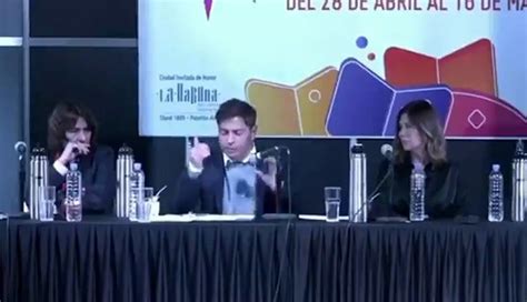 Kicillof Cometió Un Furcio En La Feria Del Libro Y Fue Tendencia Los