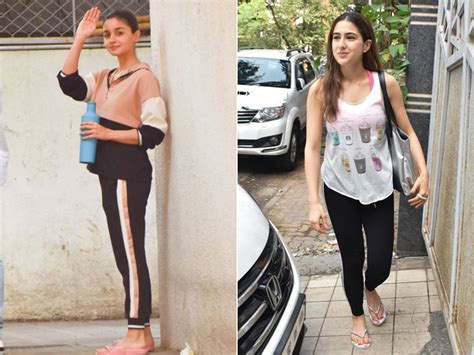 Catching Up With Alia Bhatt And Sara Ali Khan