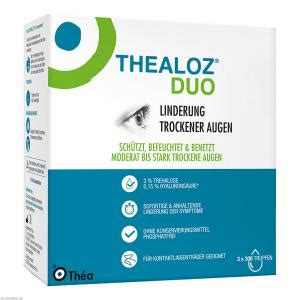 THEALOZ Duo Augentropfen 3x10 Ml Preisvergleich PZN 6626657