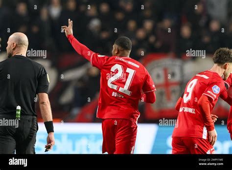 Enschede Myron Boadu Of Fc Twente During The Dutch Eredivisie Match