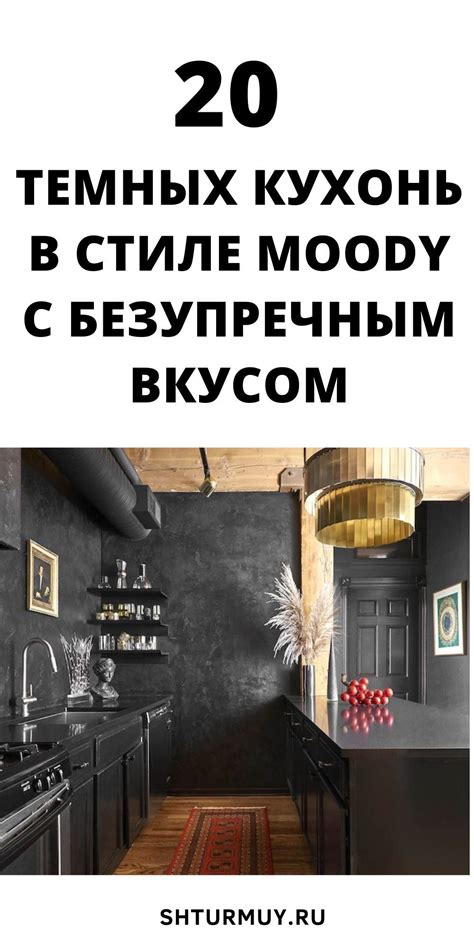 30 фото шикарных дизайнов интерьера кухни в темных тонах