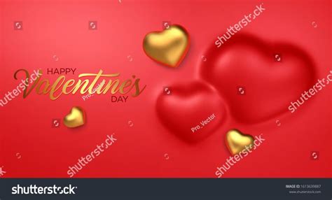 Happy Valentines Day Awesome Convex Background стоковая векторная