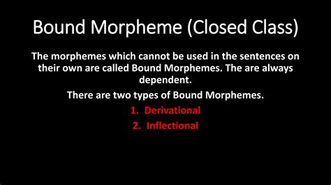 Morpheme Definition Examples Types Morpheme And Morphology Free And Bound Morphemes Define