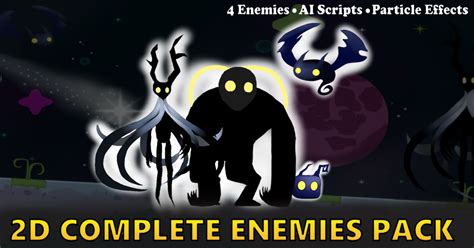 2d Platformer Enemy Ai Bundle Patrol Chase Jump And Magic Attacks With Vfx 2d Characters