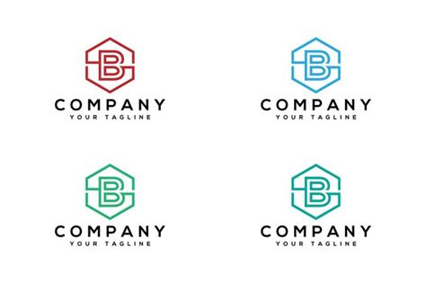 Logotipo De La Letra B Vector Premium