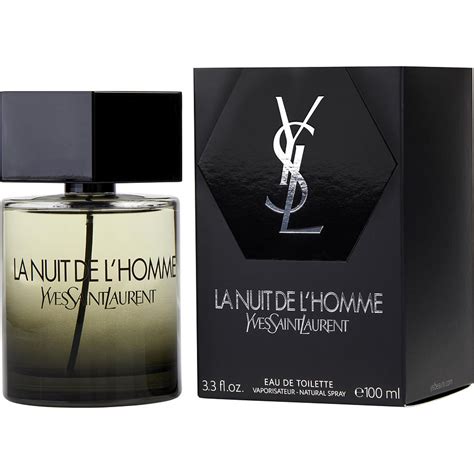 Yves Saint Laurent La Nuit De L`homme For Men 100ml Edt Faureal