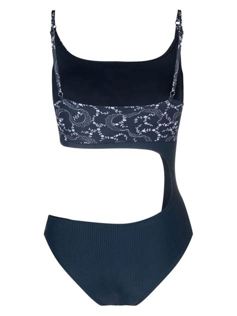 Frankies Bikinis Thea Ribbed One Piece Editorialist