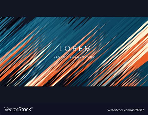 Abstract Stripe Lines Diagonal On Blue Background Vector Image